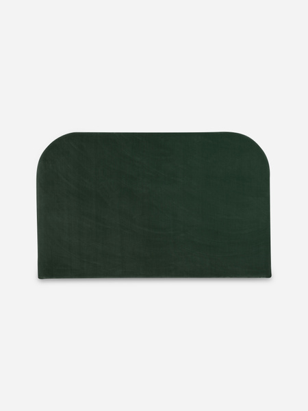 Sänggavel | Bianca - Sammetstyg - Grön | Mille Notti